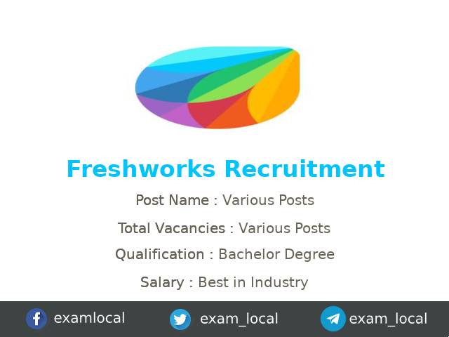 Freshworks Recruitment 2023 | Various Lead Software Engineer Jobs - ExamLocal.in