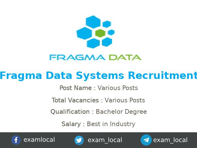 Fragma Data Systems Recruitment 2023 | Various Python API Developer ...