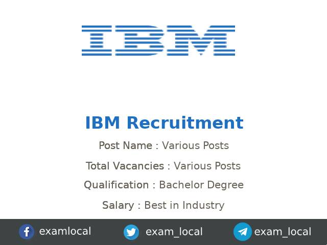 IBM Recruitment 2023 | Various Front End Developer Jobs - ExamLocal.in