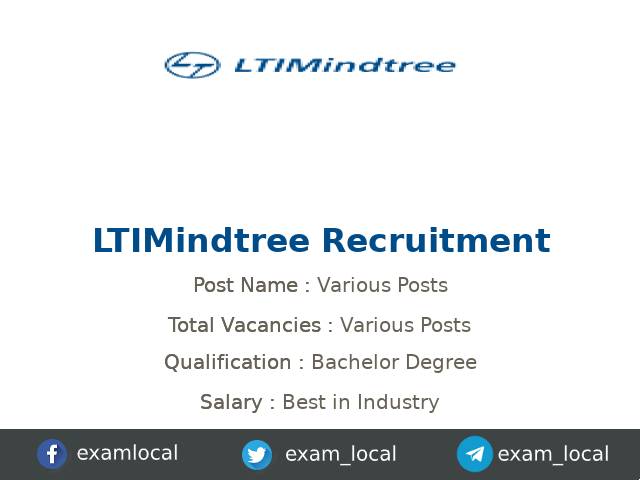 LTIMindtree Recruitment 2024 | Various Workday Technical consultant ...