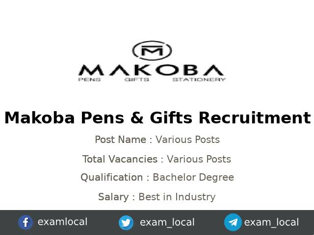 Makoba Pens & Gifts Recruitment 2024 | Various E-commerce Data Entry ...