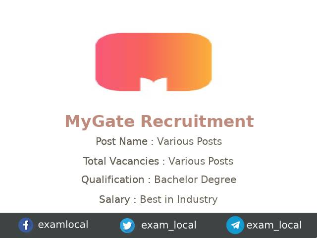 MyGate Recruitment 2024 | Various Sales Executive Jobs - ExamLocal.in