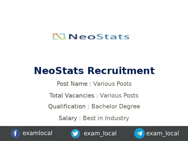 NeoStats Recruitment 2024 | Various MLops engineer Jobs - ExamLocal.in
