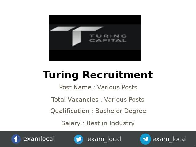 Turing Recruitment 2024 | Various Remote Python Solutions Developer Jobs - ExamLocal.in