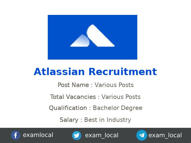 Atlassian Recruitment 2025 | Various Senior Full Stack Software ...