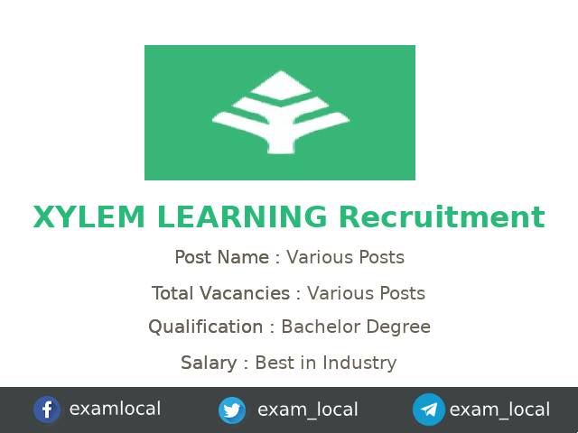 XYLEM LEARNING Recruitment 2025 | Various Academic Advisor/Mentor Jobs ...