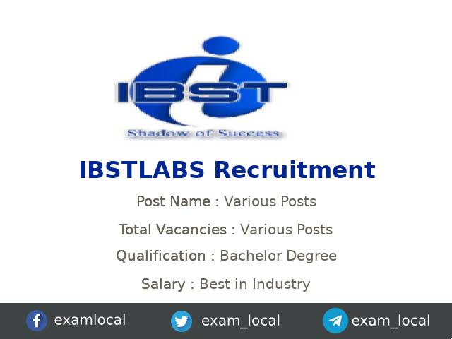 IBSTLABS Recruitment 2025 | Various Node. Js Developer with React Jobs ...